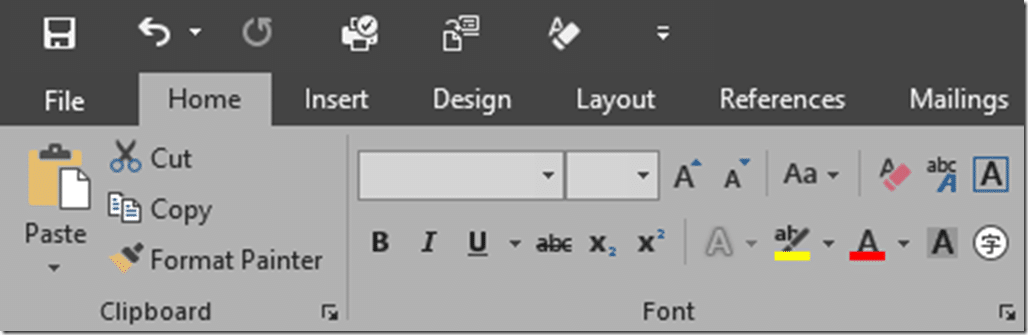How to make Office UI look like Adobe UI