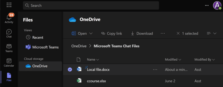 How to share a file in Teams Chat for everyone to edit